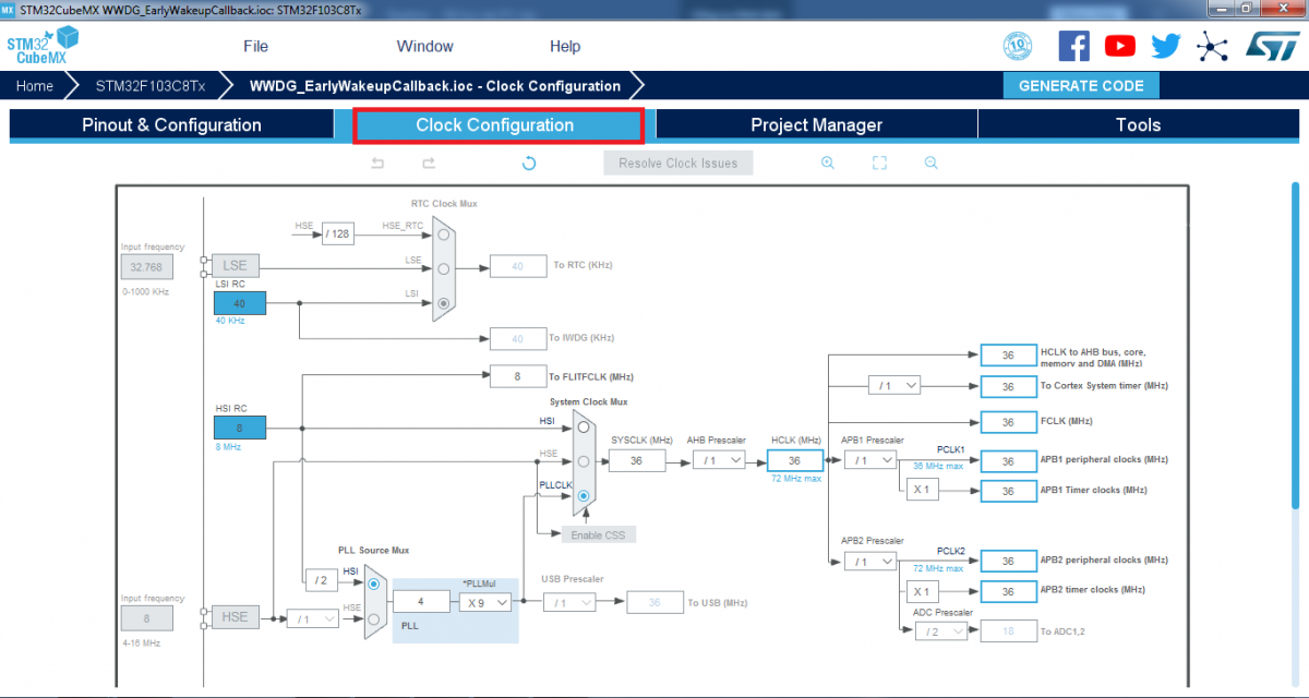 Sử dụng The Window Watchdog trên MCU STM32F103C8T6 - TAPIT