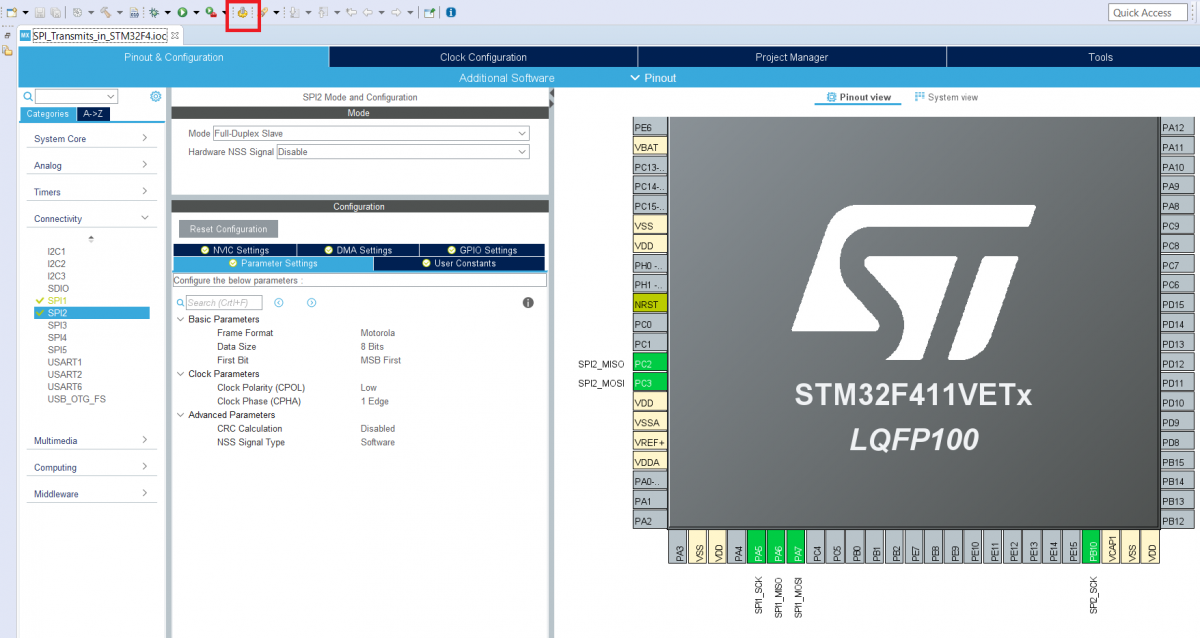 Chuẩn giao tiếp SPI - Hướng dẫn sử dụng giao tiếp SPI trên STM32F4 - TAPIT
