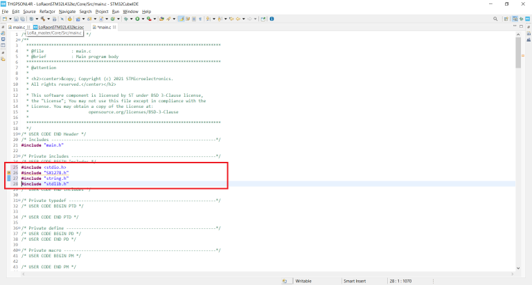 Giải pháp LoRa với vi điều khiển STM32 và module RFM95 - TAPIT