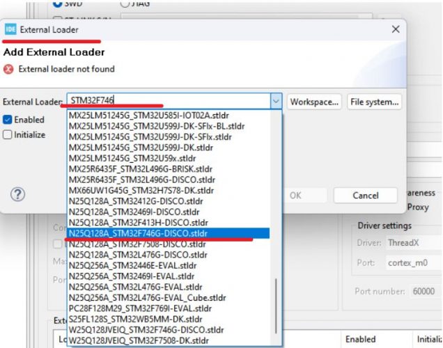 QSPI FLASH External loader và đọc kiểm tra bộ nhớ ngoài - TAPIT